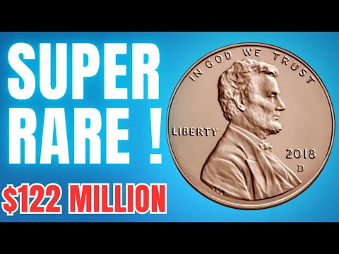 $122 MILLION VALUE! 2018 D ONE CENT USA COIN – TOP TRENDING & MOST VALUABLE PENNY EVER!