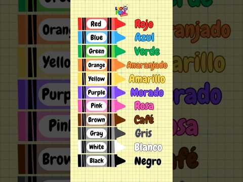 ¡Aprende los Colores en Ingles con Leo FunTvEnglish! ⭐🚀 #learnenglish #englishforkids #aprende