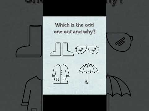 Odd One Out - Spring Puzzle