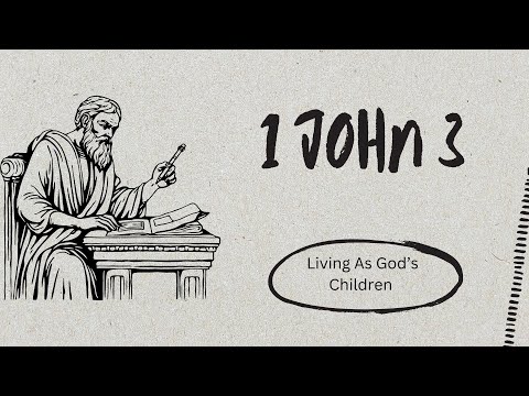 1 John 3 - June 22, 2025 Bible Study - By: Micah Webb