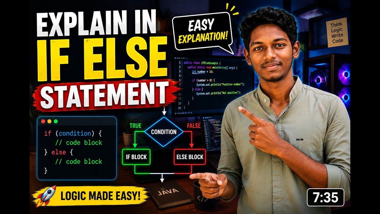 Learn If Else in Java in 5 Minutes