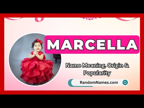 Marcella - Baby Girl Name Meaning, Origin & Popularity - RandomNames.com