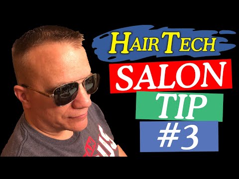 Hair Tech Pro Salon Tip #3 - Hair trimming tips to get you thru the COVID-19 pandemic.