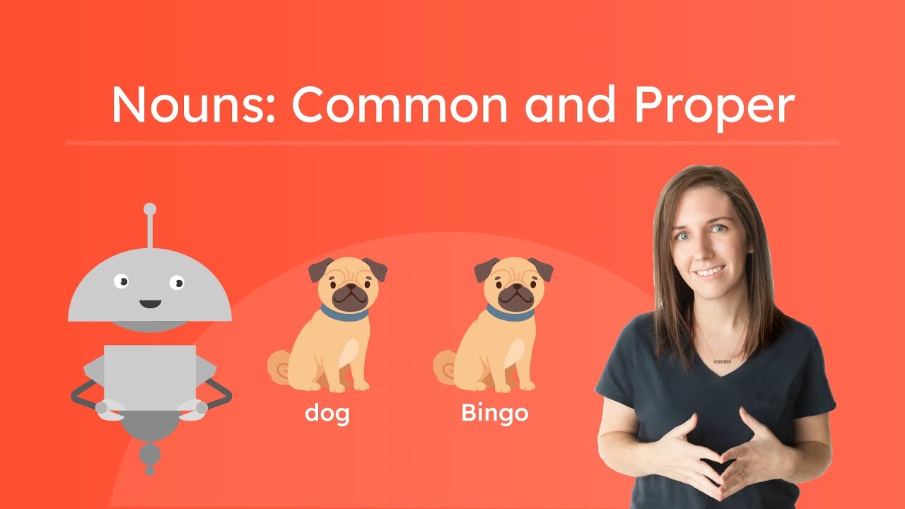 Nouns: Common and Proper - Language Skills for Kids!