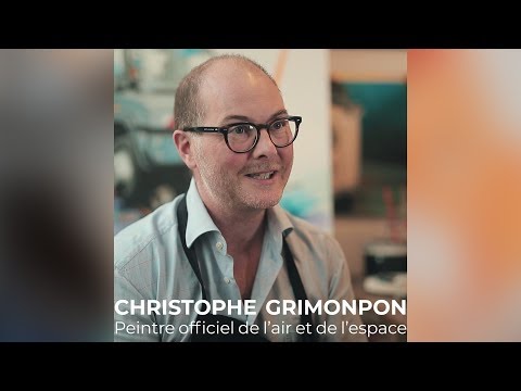 PORTRAIT : Christophe Grimonpon, peintre officiel de l'air et de l'espace