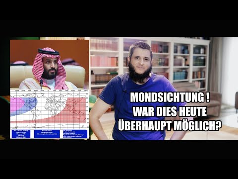🌙🔭 Mondischtung in Saudi Arabien - Warum es keine Abweichungen mehr zur Berechnungmethode gibt!
