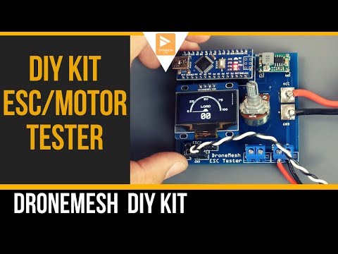 #DIY ESC TESTER / MOTOR TESTER // DroneMesh PCBWAY DIY KIT
