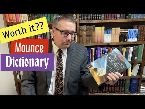 Mounce Expository Dictionary Review