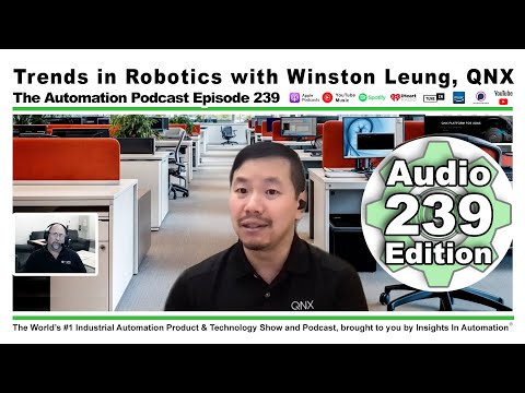 Trends in Robotics with Winston Leung of QNX (P239)