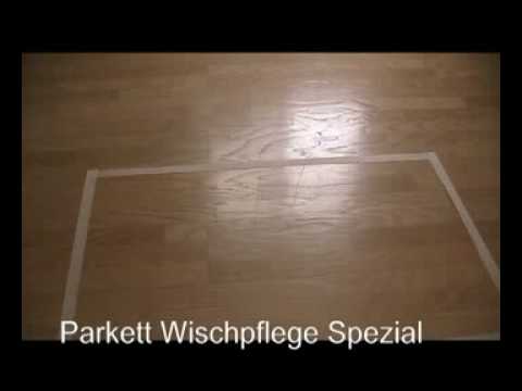 Parkettpflege lackierte Parkettböden