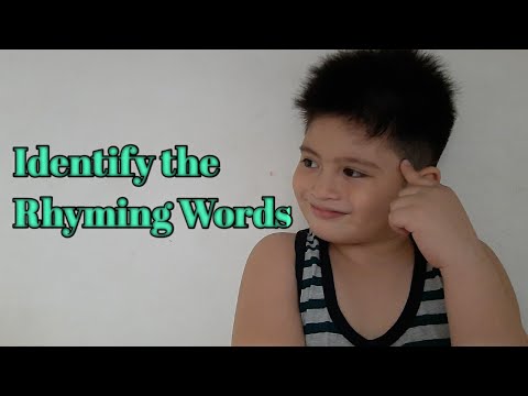Words that Rhyme// Grade1
