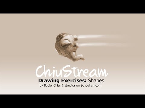 Drawing Exercise with Shapes