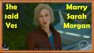 She Said Yes and we are Married - Marry Sarah Morgan in Starfield at ...