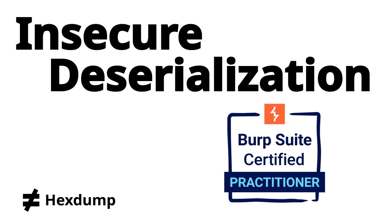 Insecure Deserialization