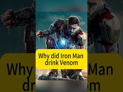 What exactly is Tony drinking this green drink? #marvel #superhero #ironman