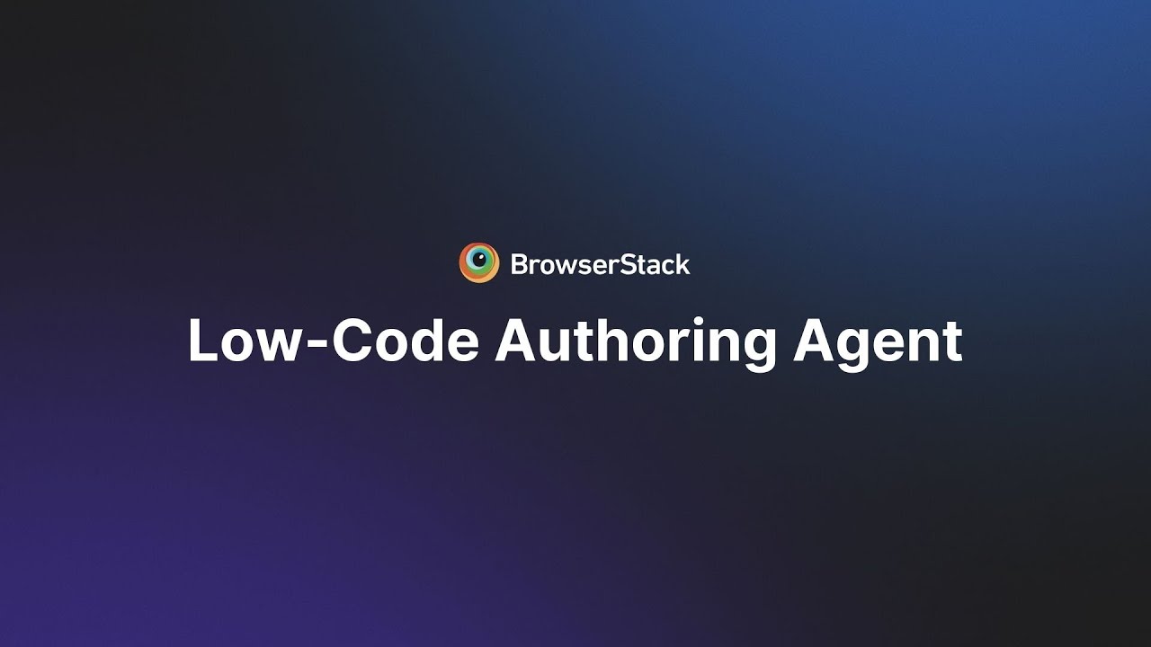 AI-powered Low-Code Automation | BrowserStack