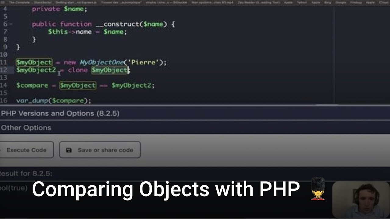 Comparing Objects with PHP