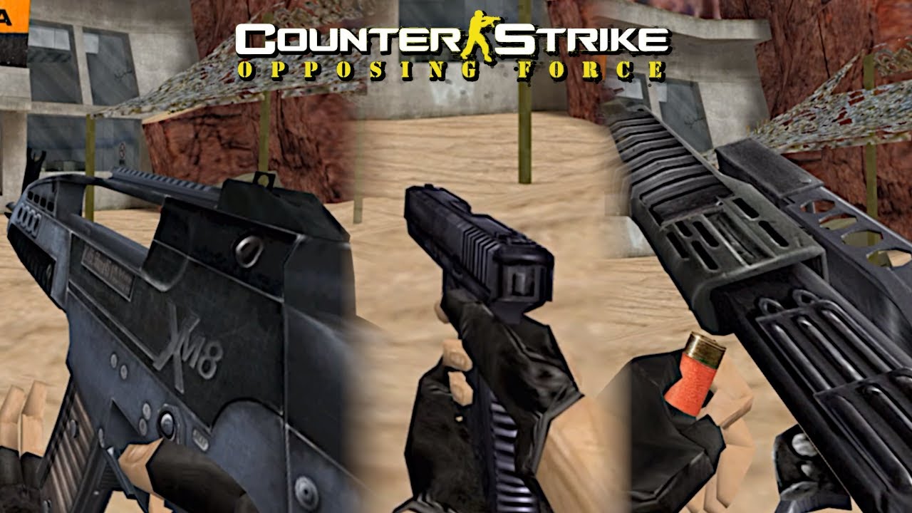COUNTER-STRIKE: OPPOSING FORCE All Weapons Showcase Mod