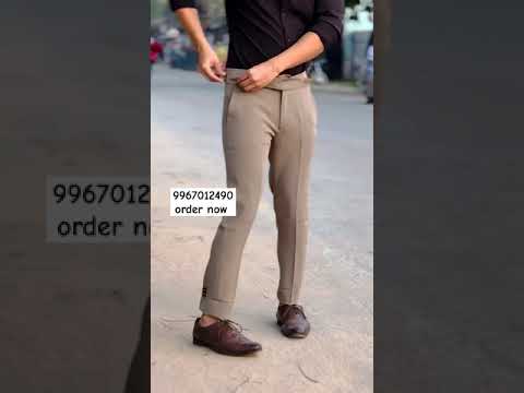 double Long belt brown pant| premium quality| all india delivery #mensfashion #trending #youtube