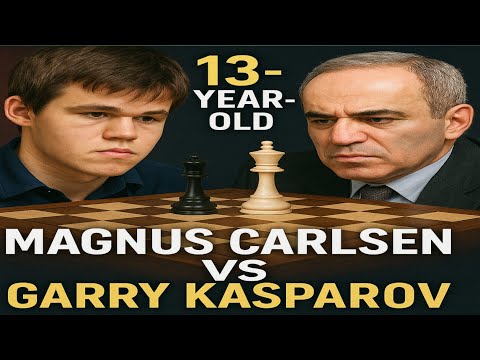 “13-Year-Old Magnus Carlsen vs Garry Kasparov 👑🔥 | The Game That Shocked the Chess World!”