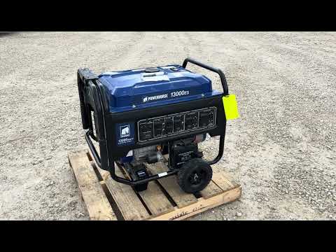 Powerhorse 13000ES 13,000 watt generator - Schneider Auctioneers LLC
