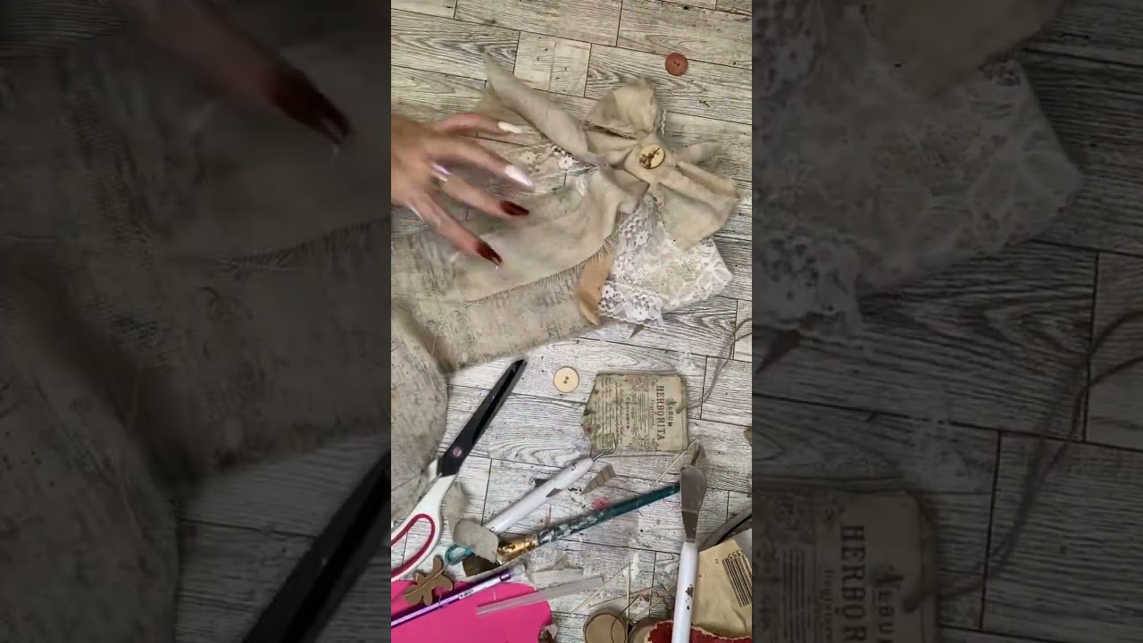 Shabby Chic Stocking Tutorial!