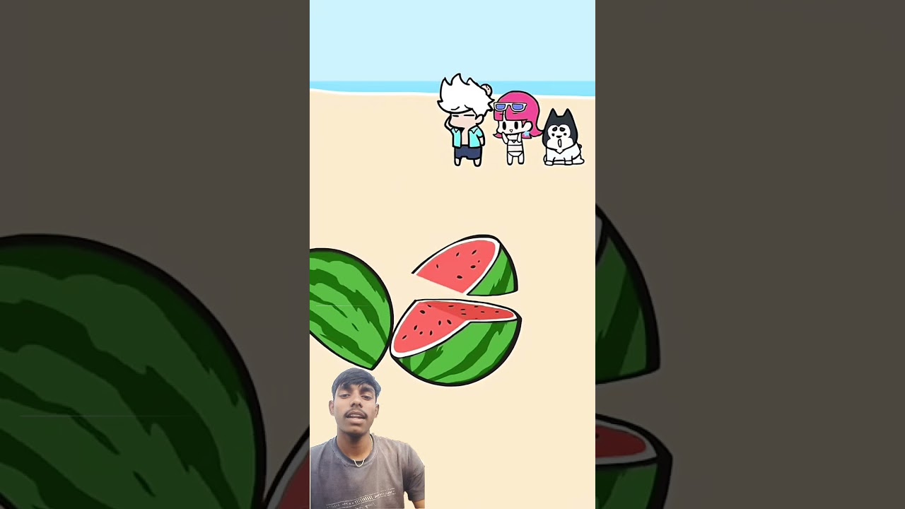 THUMB DANCE CHALLENGE! Part 3 Beach Battle Bash！#funny #JackAndSara #InteractiveGame #ThumbChallenge