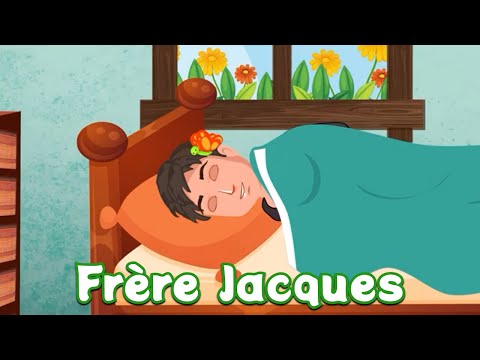 Frère Jacques - French nursery rhyme for child and baby with lyrics