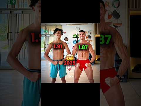 Ronaldo Jr Is Taller Than His Dad At 15☠️❤️🩹 #shorts #viral #funny #trending