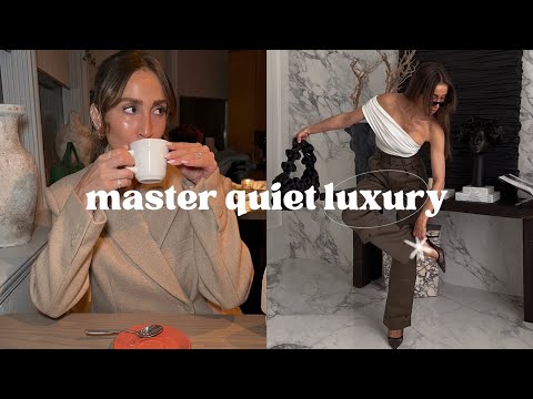 Quiet Luxury Aesthetic: How to look like you have money