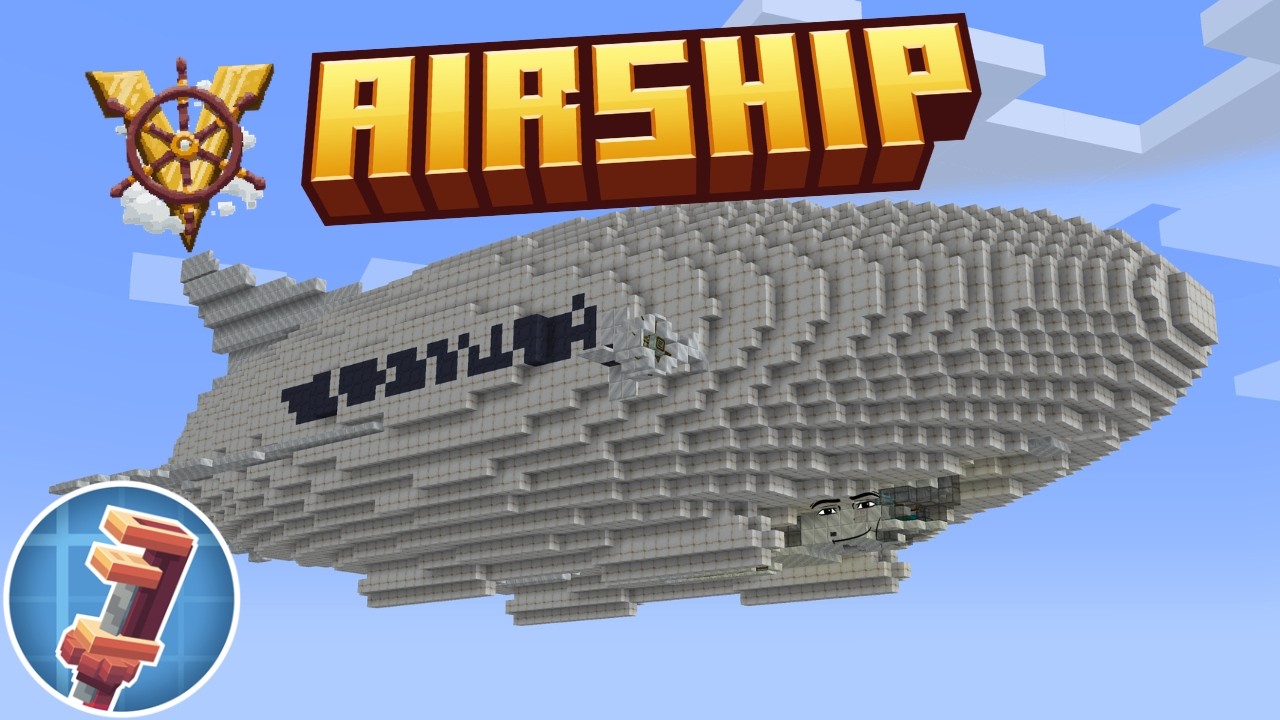 Working AIRSHIP in Clockwork Create Mod! | Valkyrien Skies