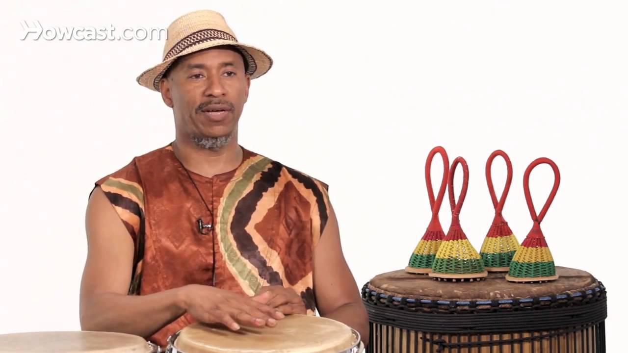 How to Play a Shuffle on the Conga African Drums