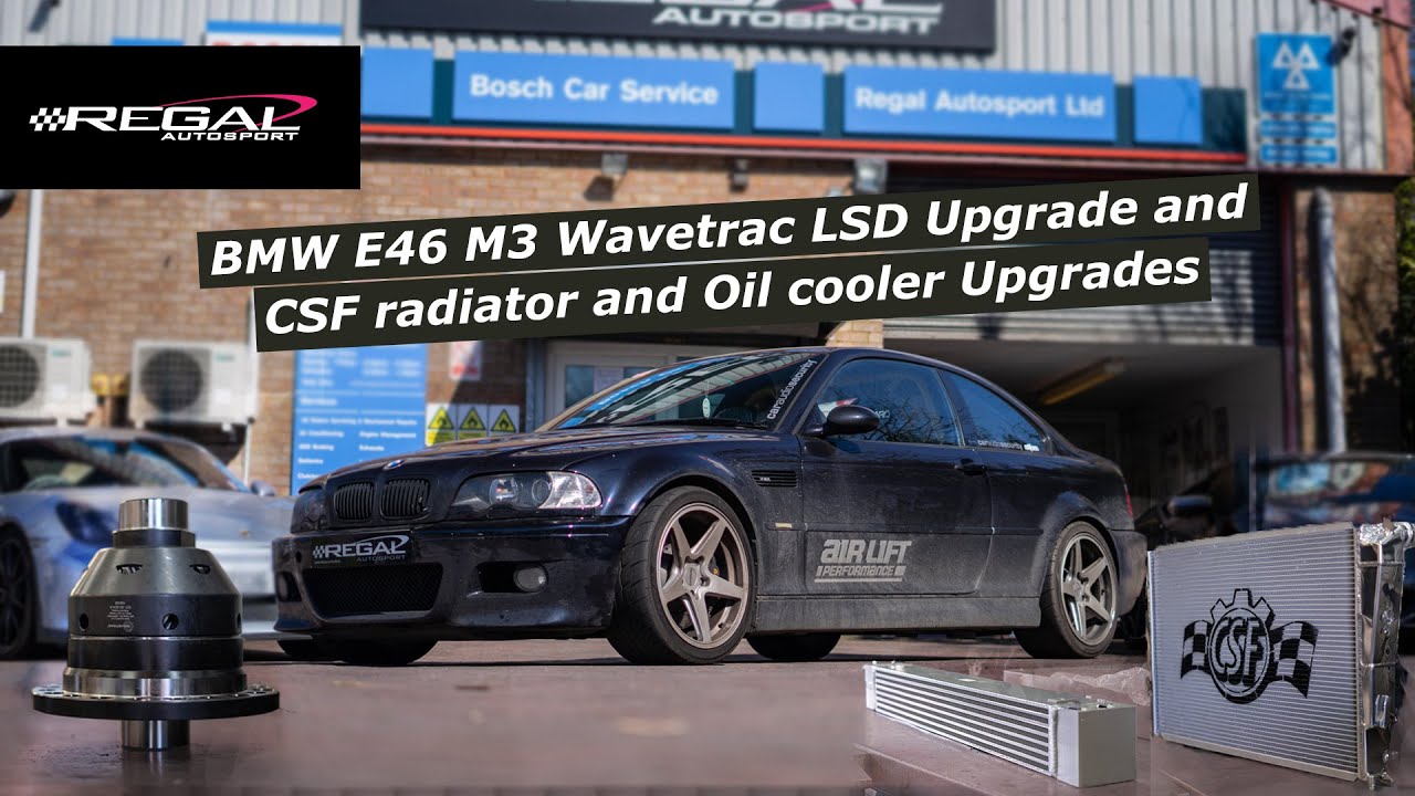 CSF Cooling & Wavetrac LSD install on Car Audio Security's E46 M3