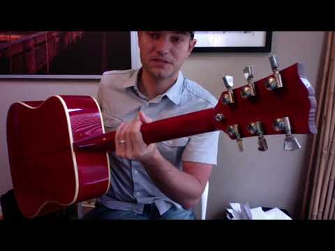 Gibson Dove Cherry Sunburst 1970 | Reverb