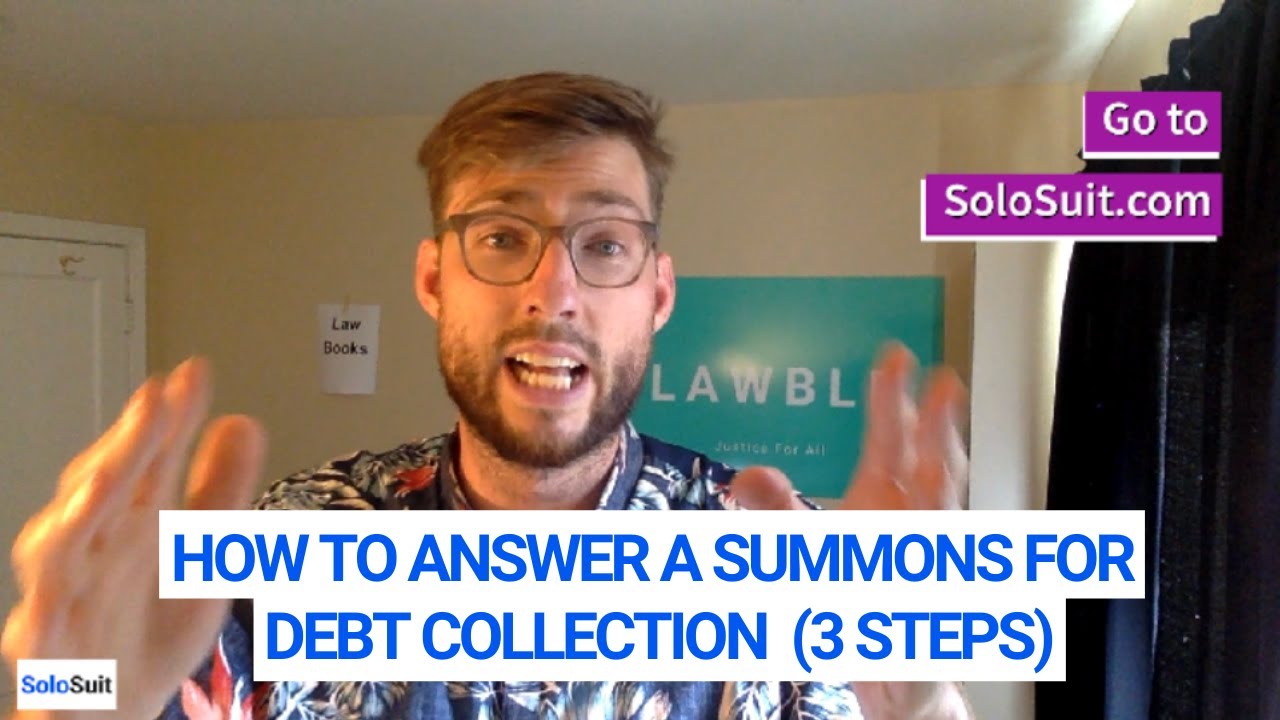 How to Answer a Summons for a Debt Collection Lawsuit (2026)