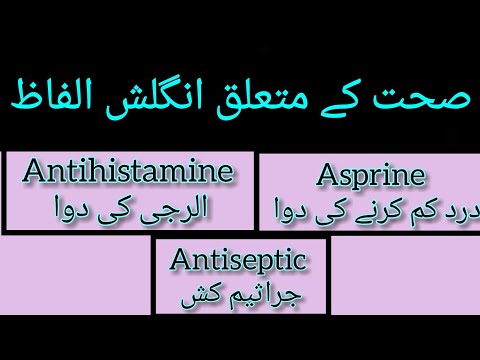 Health vocabulary words with Urdu meaning.Medical vocabulary|@ENGLISH-my6oq