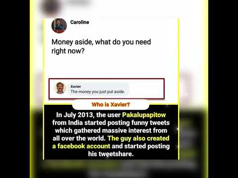 Who is Xavier? where is Xavier?#indiavillagelife #funnytweets #facebook #twitter #xavier #david