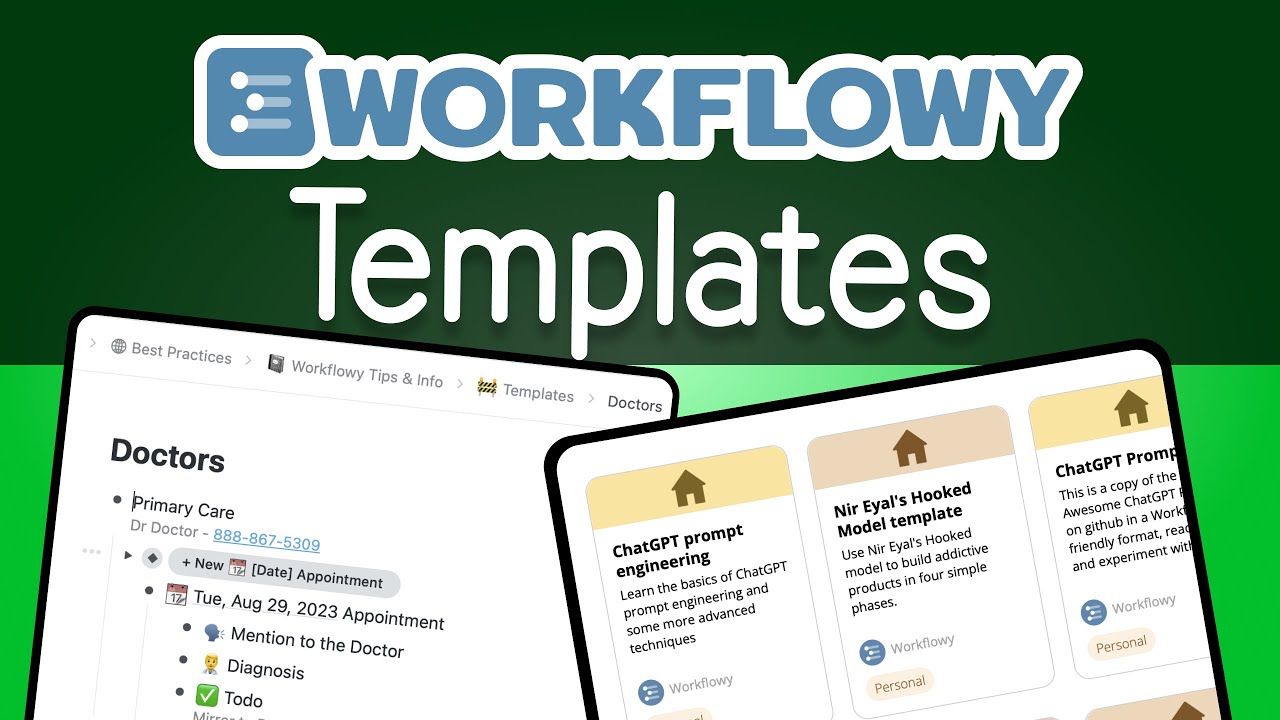 How to Use Workflowy Templates for Better Note-Taking