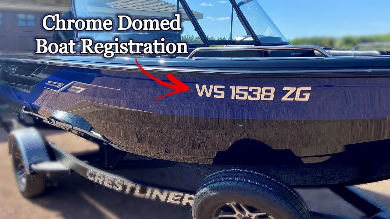 How to Install Domed Boat Registration Numbers For Professional Results: Step By Step Guide