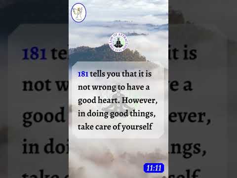 Angel Number 181 Spiritual Meaning #shorts #theloa1111