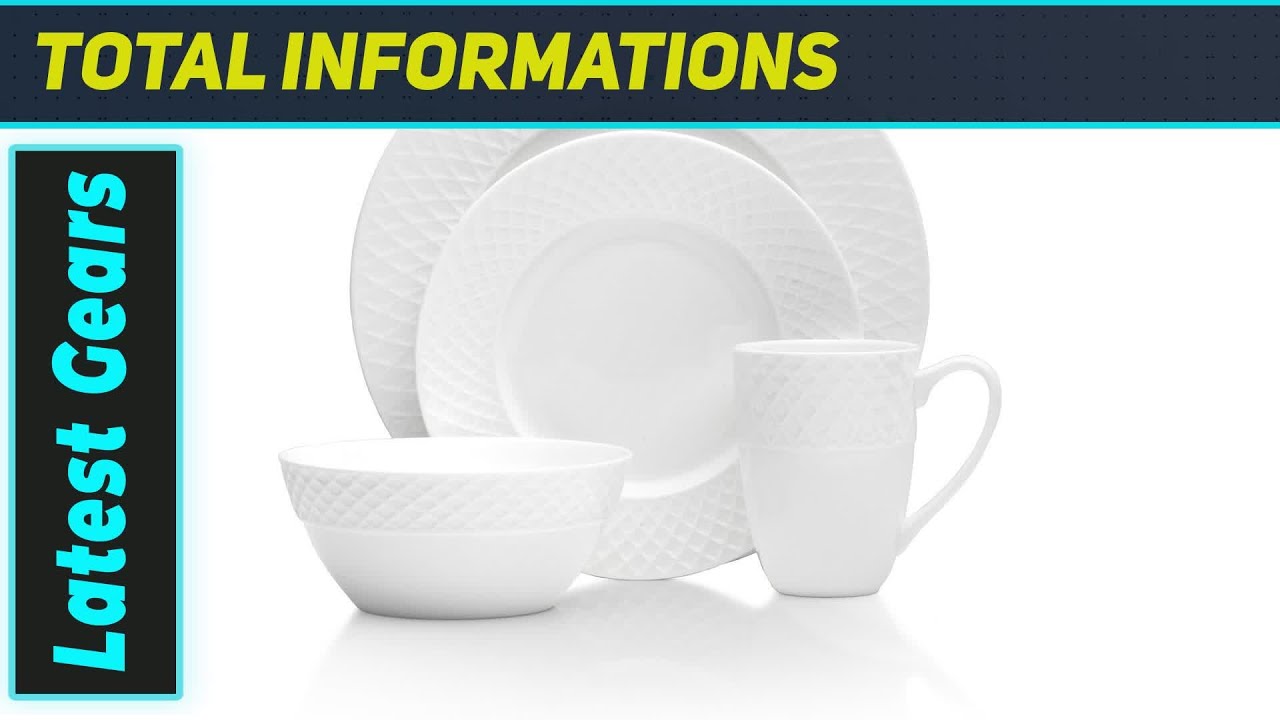 Unboxing the Mikasa Trellis Bone China Set: A Timeless Tableware Collection