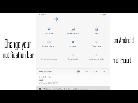 [HOW TO] Change your notification panel of Android -uPDATED Material UI [NO ROOT]