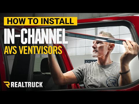 How to Install AVS® In-Channel Ventvisor® Window Deflectors on a 2023 Ford F-250 HD