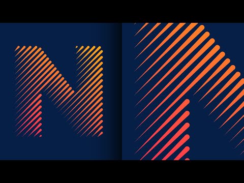 Create Simple Line Letter Logos with Illustrator