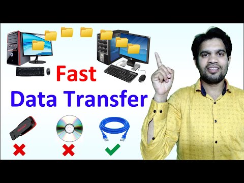 Learn Data Transfer Computer to Computer Share Data PC to PC Transfer ...