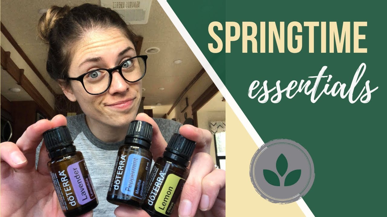 Springtime Essentials: My Top 3 Essential Oils for Spring