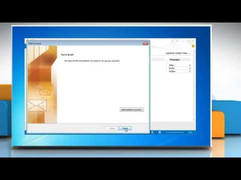 How to Add Gmail® account to Microsoft® Outlook 2013