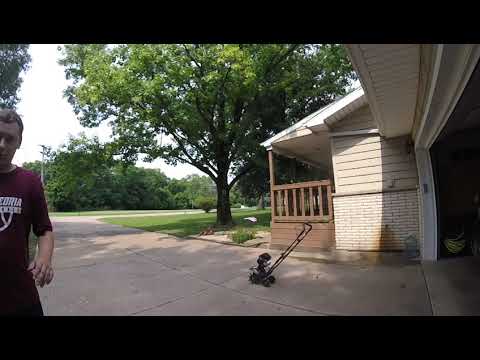 Troy bilt tb225 tiller start and run for first time on video