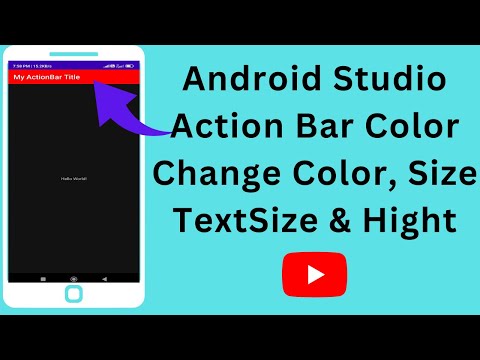 How To Change Action Bar Text Color In Android Studio - vrogue.co