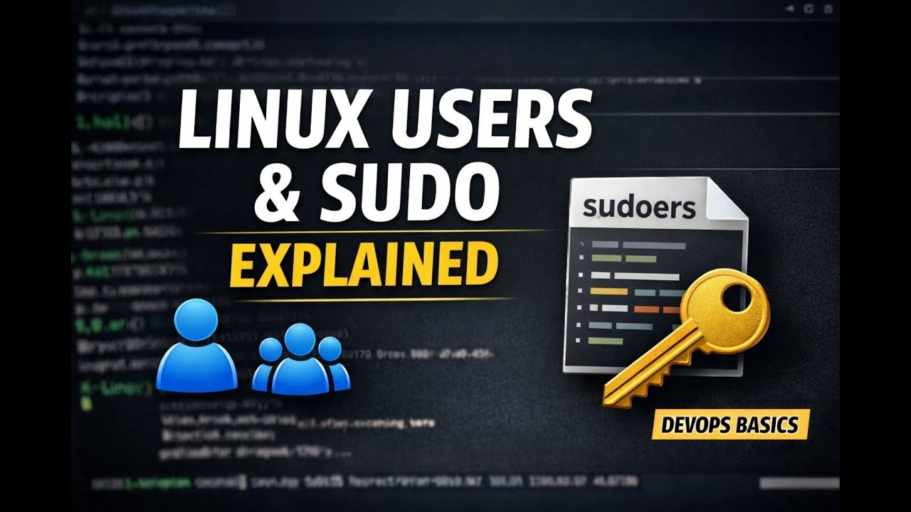 Linux Users, Groups & Sudo Explained | Real DevOps Access Control (Hands-On)